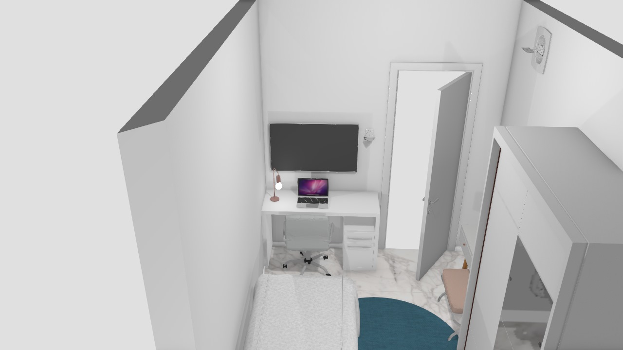 quarto 3x2 decorado de camilly - Mooble
