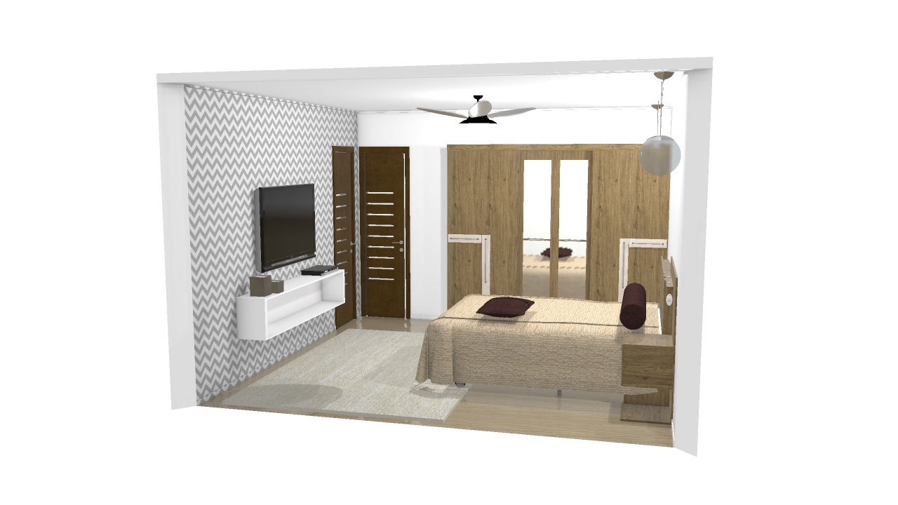 quarto de casal 4x4 de bruna - Mooble Henn