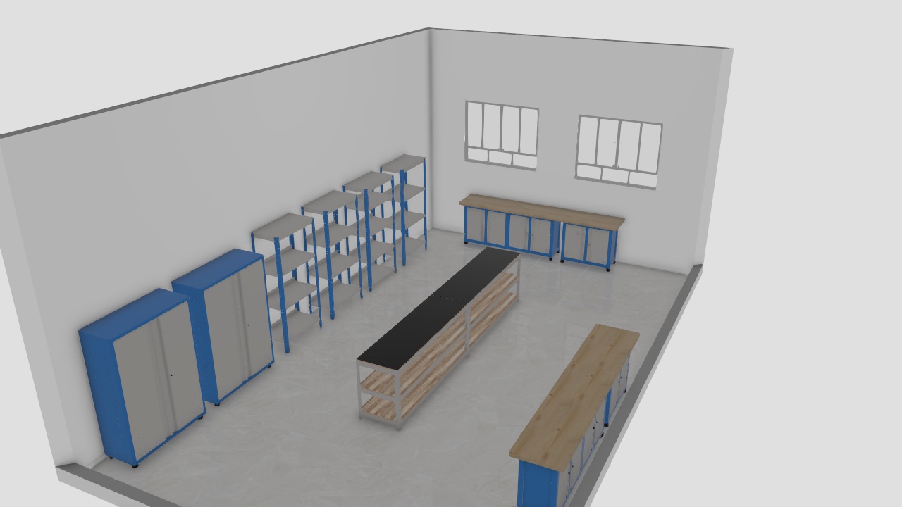 Layout Oficina de Kovalek - Mooble Marcon