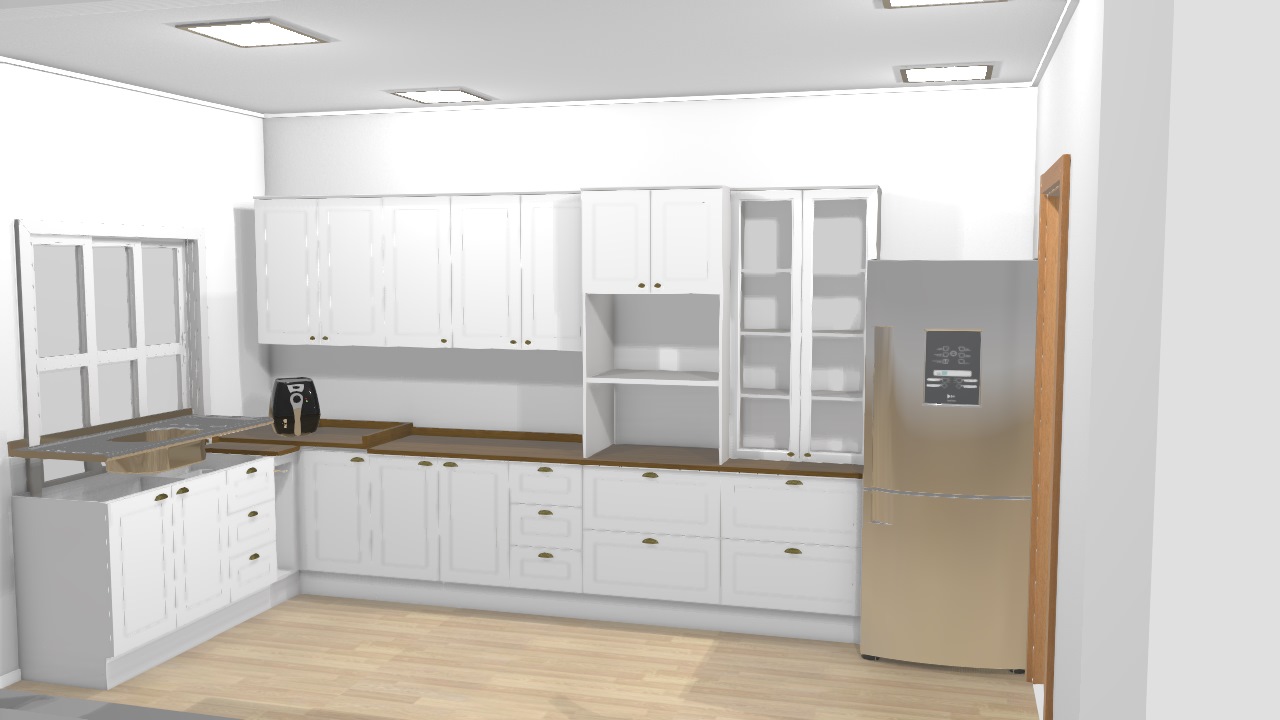 Cozinha Americana Henn ou Emily Henn de Júlia - Mooble Henn