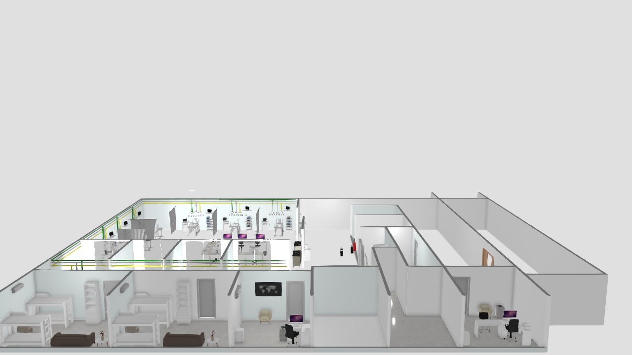 Projeto de UTI ADULTO. de BRUNA - Mooble