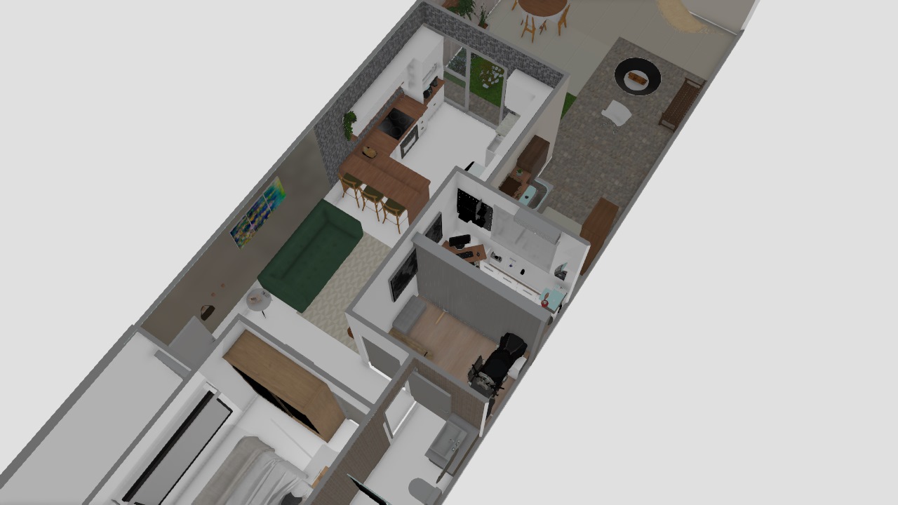 medidas corretas muro quintal de cleyton - Mooble